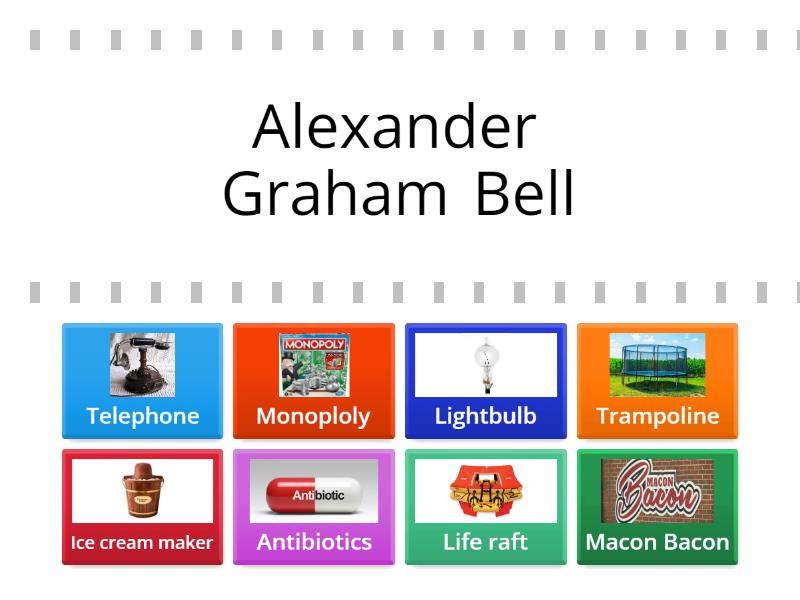 Who invented the... - Find the match