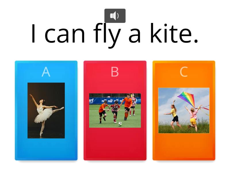 Prepare 1 Unit 5 Can/ Can´t - Cuestionario