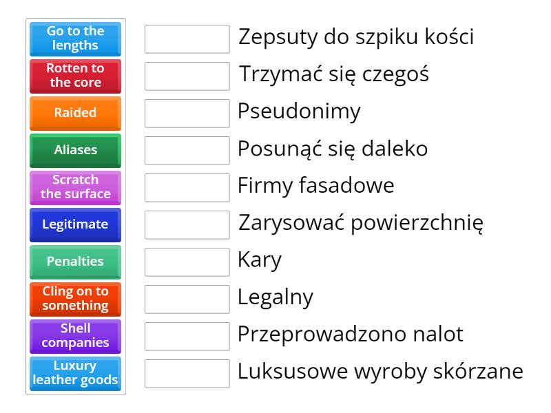 Counterfeit 3 - Match up