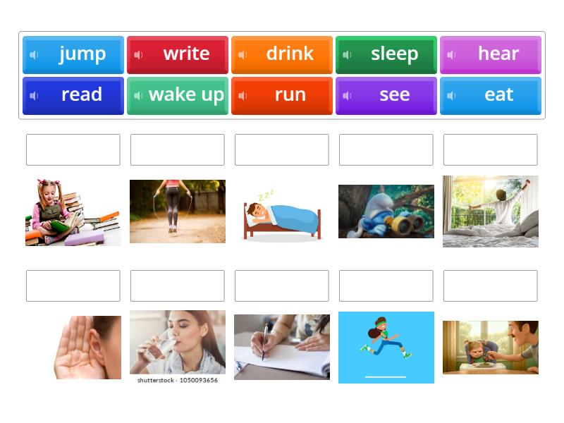 Easy verbs 2 - Match up