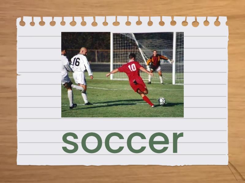 Sports - Flash cards