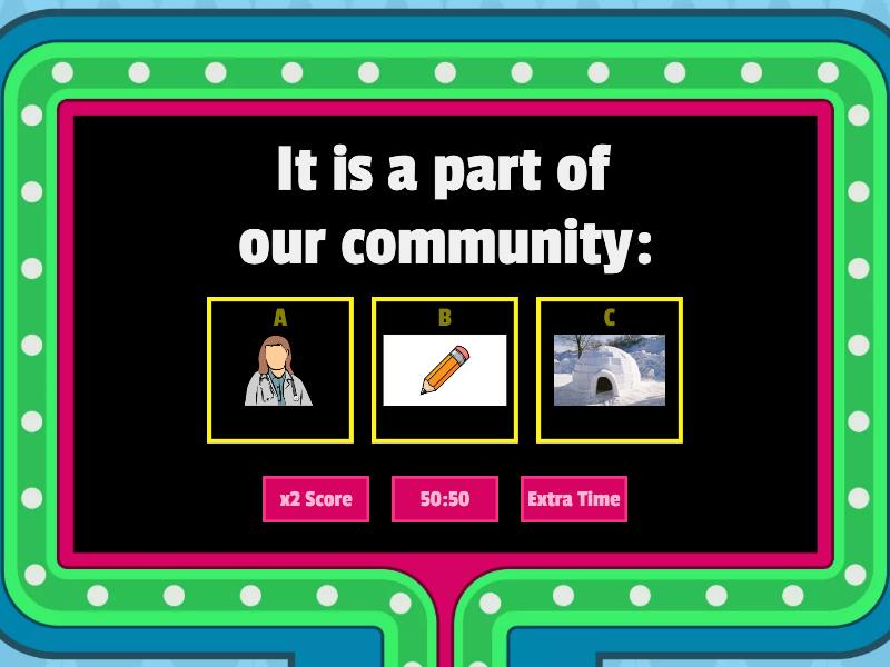Community quiz - Gameshow quiz