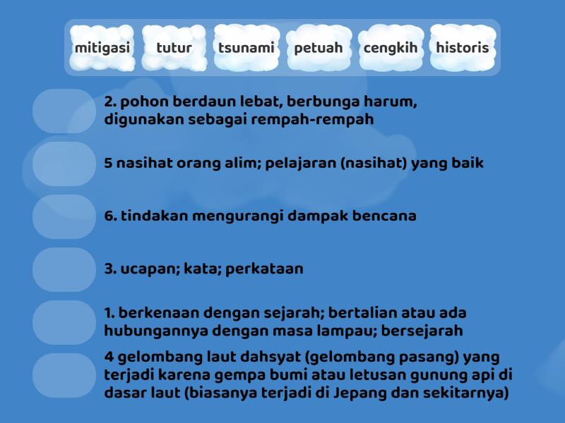 Cocokan Kata - Match up