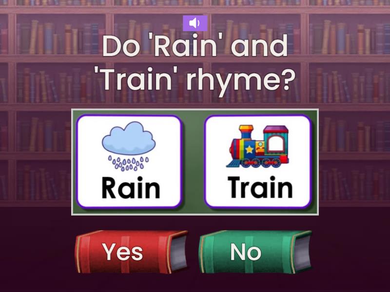 16 Rhymes Yes o No - Quiz