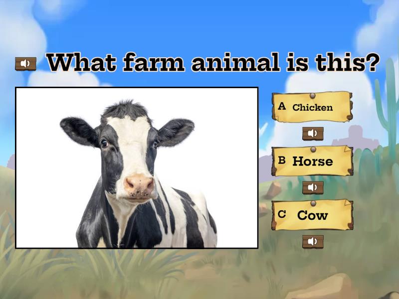Farm Animals - Quiz