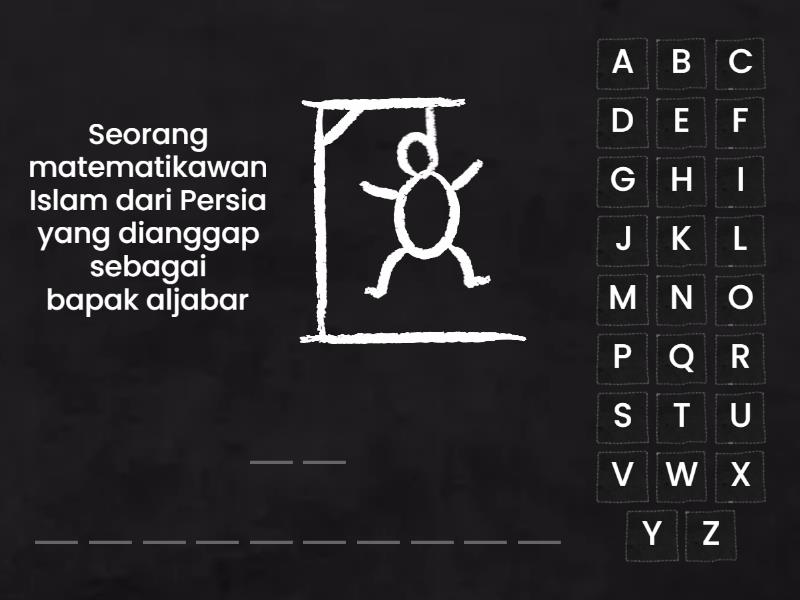 Historical of Mathematics - Hangman