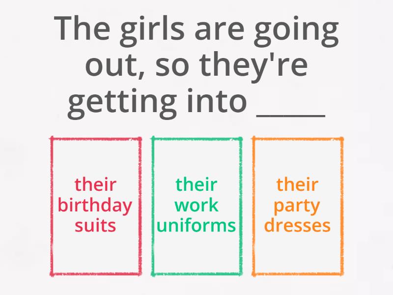 Phrasal Verbs with Go - Quiz