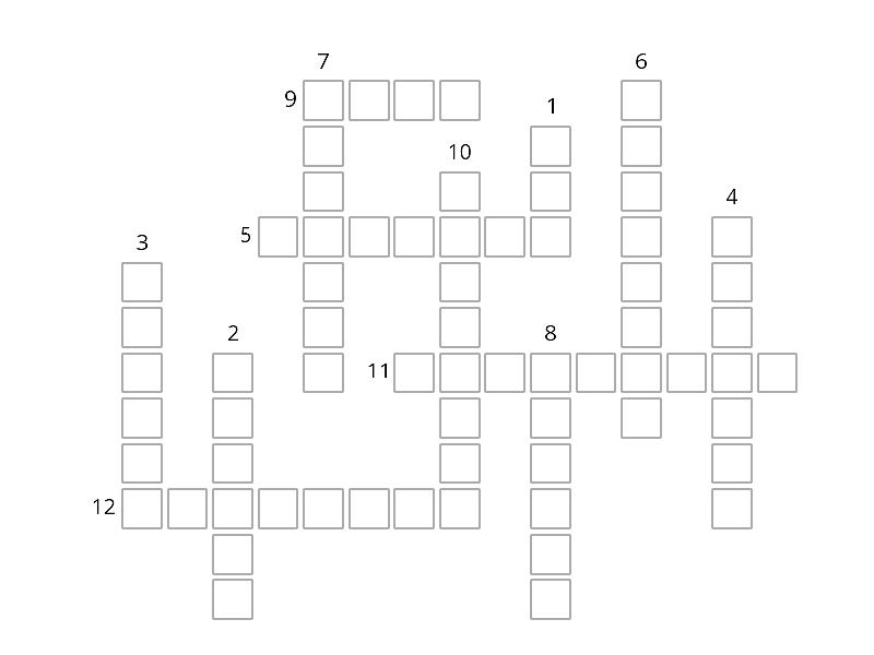 Intermediate - Crossword