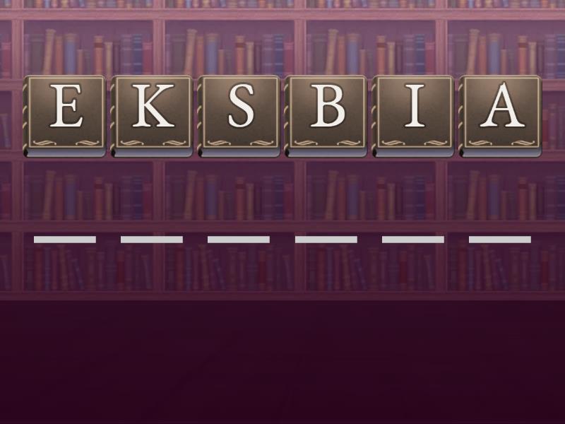 TEBAK NAMA KOTA - Anagram