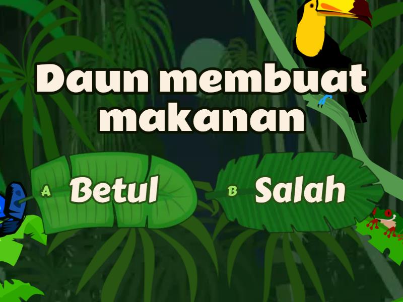 Semua Tentang Daun - Quiz