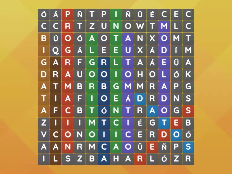 Sopa de Letras IA - Wordsearch