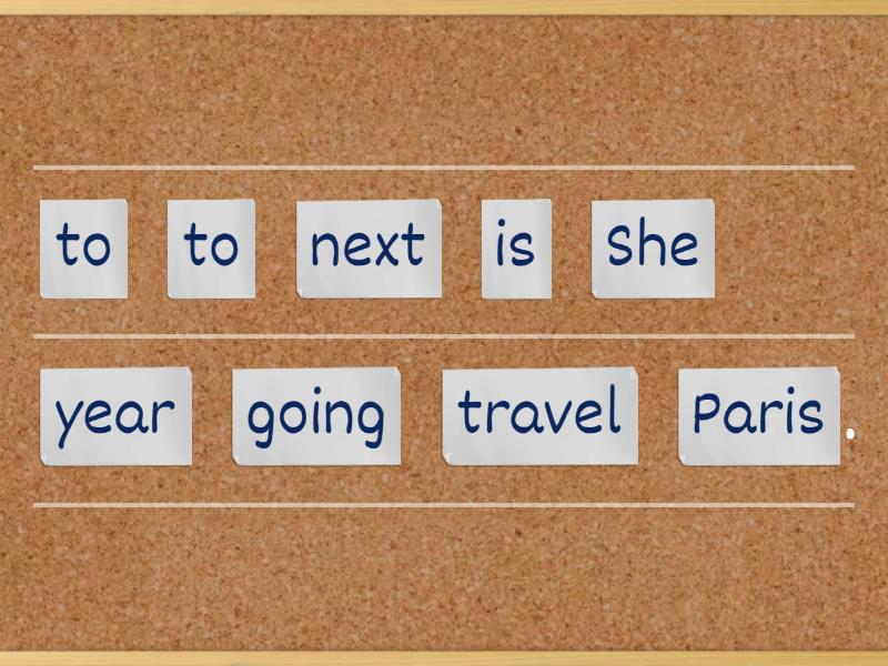 B06-GoingTo - Unjumble