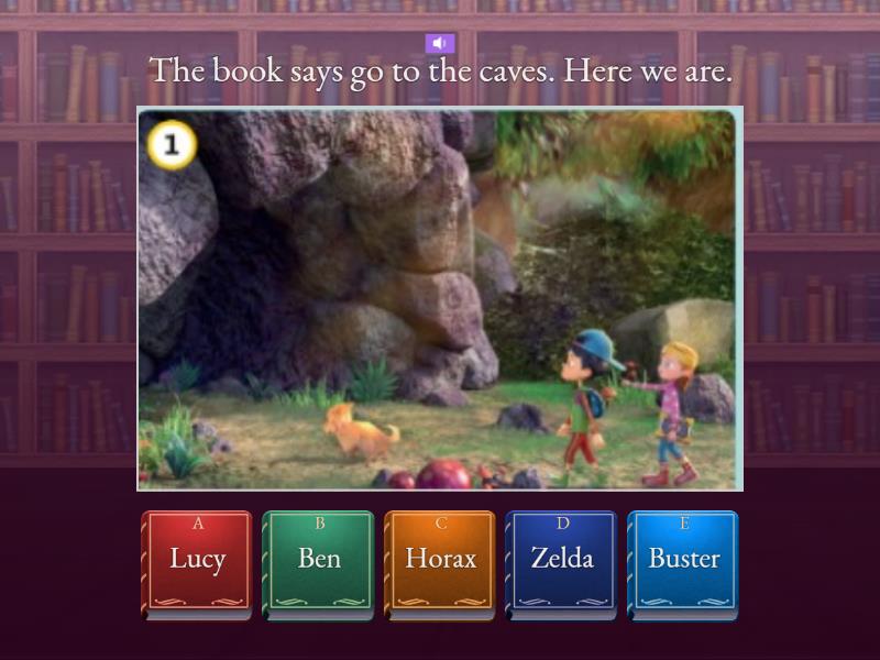The cave Unit 6 Super minds 3, 2nd Edition - Quiz