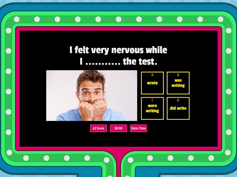 Prepare 2 Unit 16 Past Simple + Past Continuous - Gameshow quiz