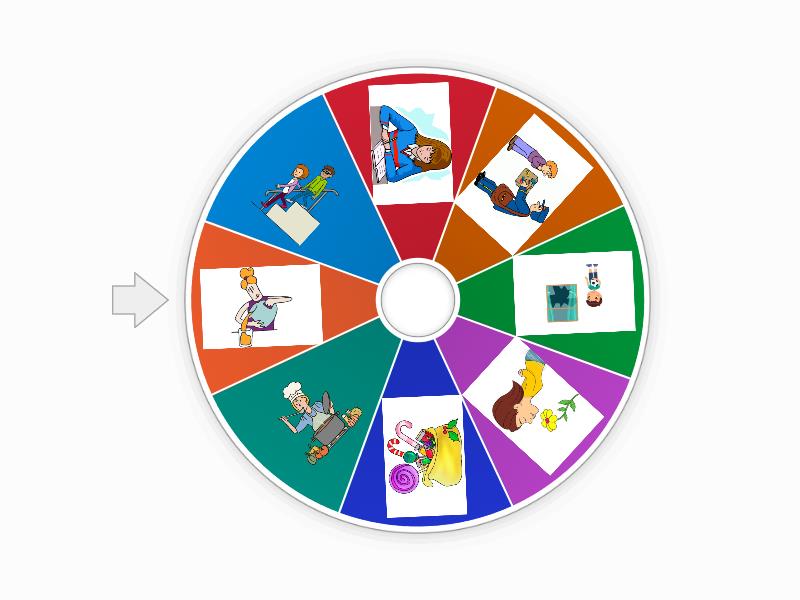 sixth grade - Spin the wheel