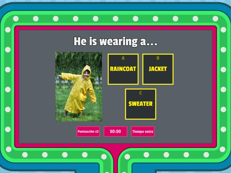 What are they wearing? - Game show de TV