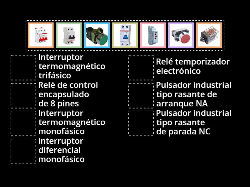 Equipos de control - TEM - Une las parejas