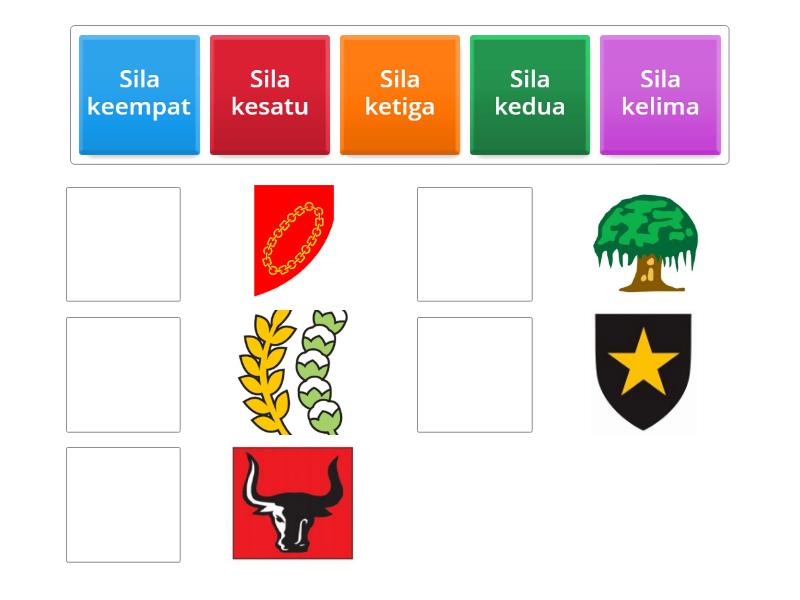 Simbol Pancasila - Match up