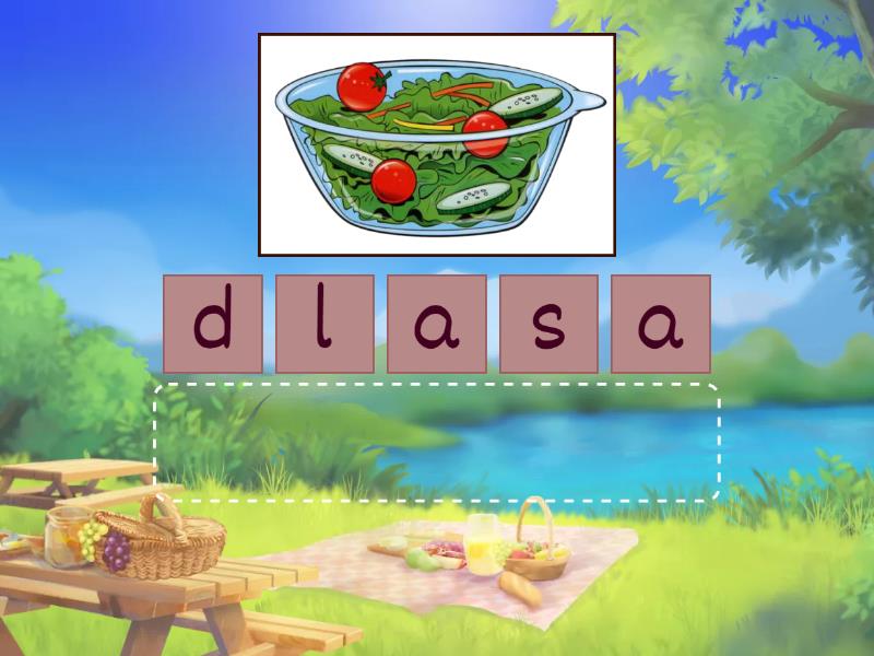 FF2 unit 4 vocab - Anagram