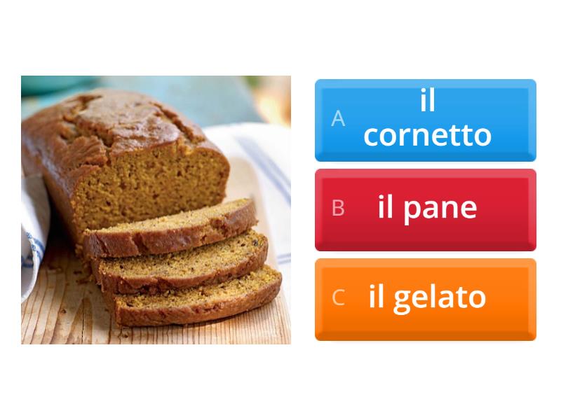 Il cibo e le bevande - Quiz