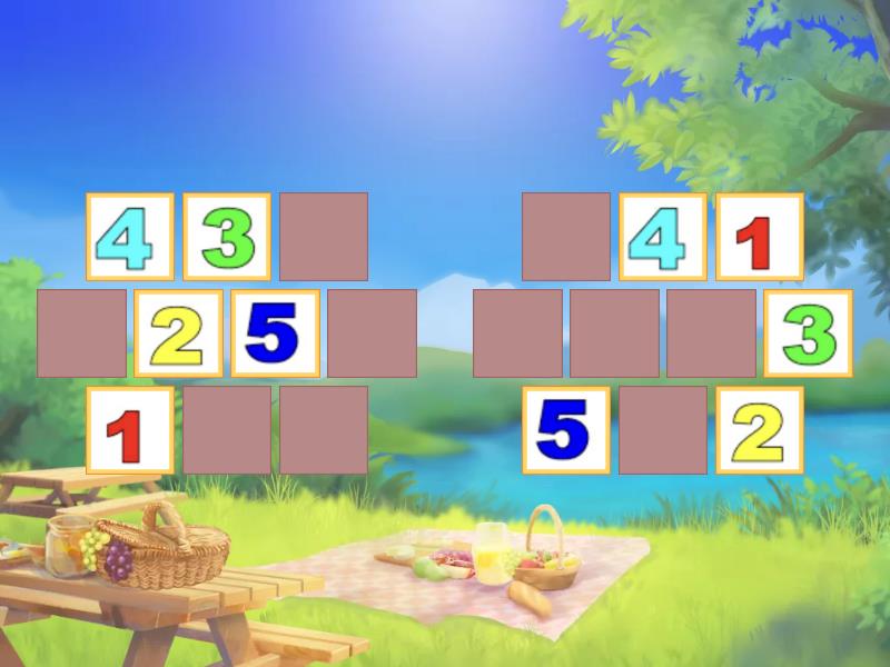 Memory dei numeri - Matching pairs