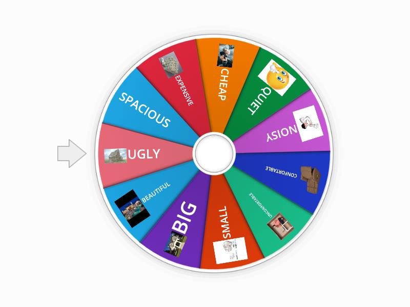 ADJECTIVES - Random wheel