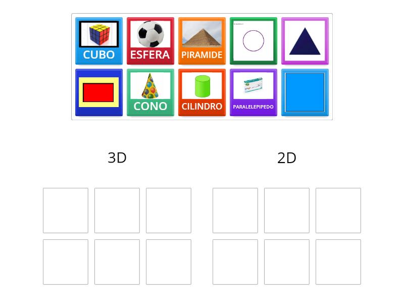 Figuras 2D y 3D - Group sort