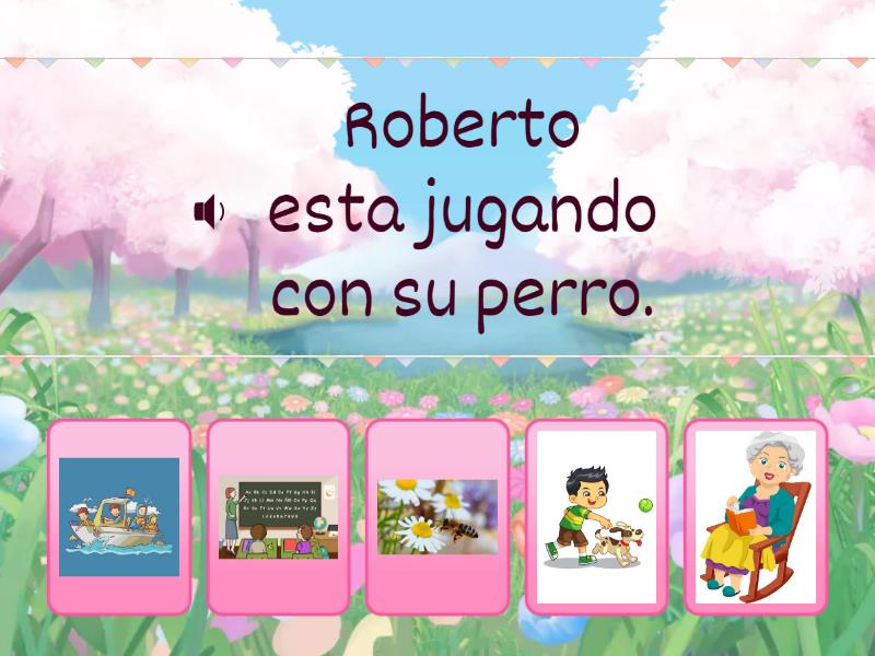 Vamos a divertirnos juntos aprendiendo. - Find the match