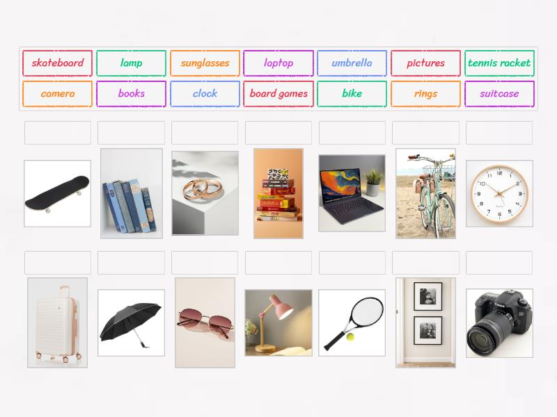 Roadmap. A2. Unit 1c. Everyday objects. - Match up