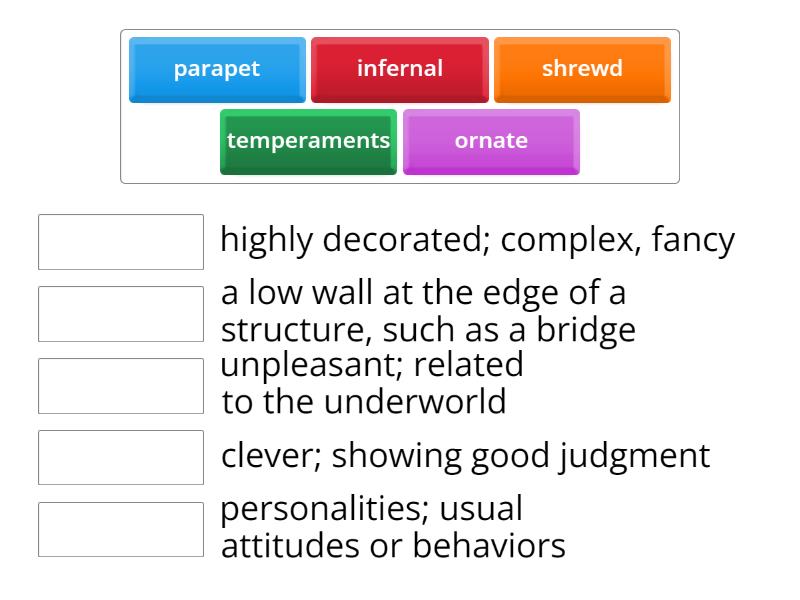Pandora Race to the Top Vocabulary Games - Match up