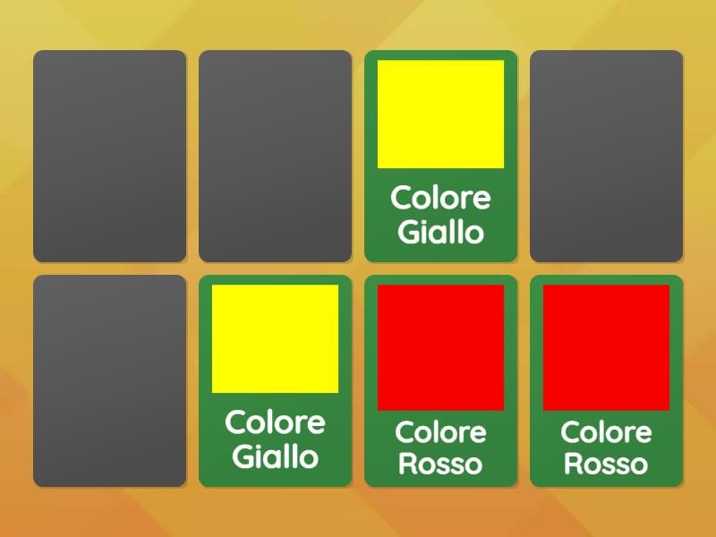 I Colori - Matching pairs