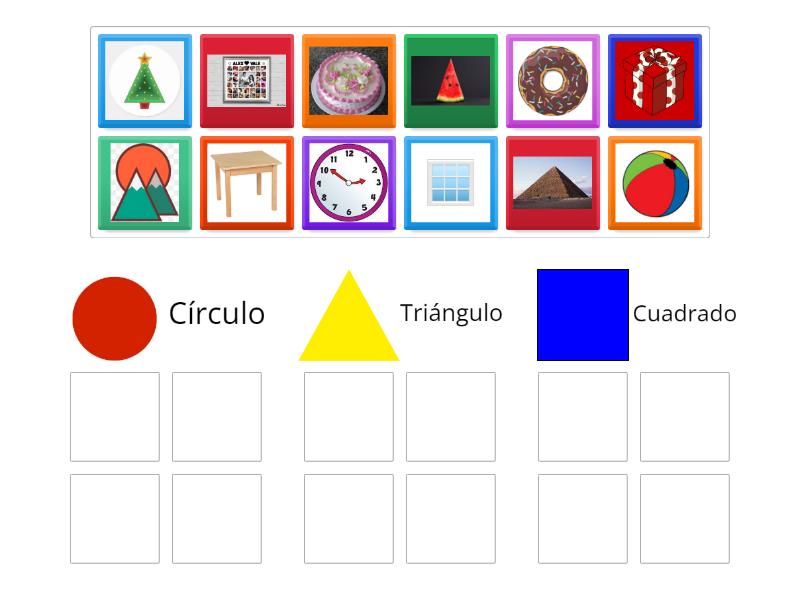 Identificar la forma de los elementos - Group sort