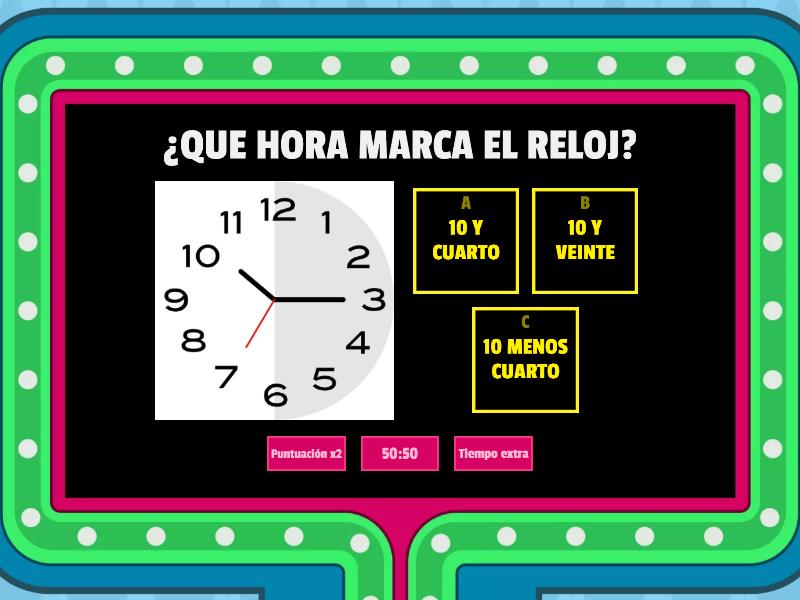 ¿Qué hora marca cada reloj? -Aprendemos las horas y el uso del reloj ...