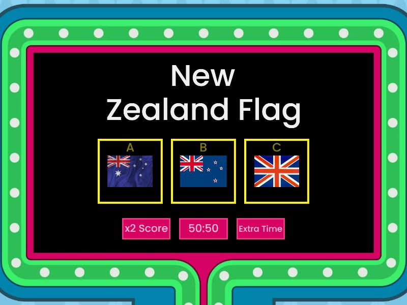 New Zealand - Gameshow quiz