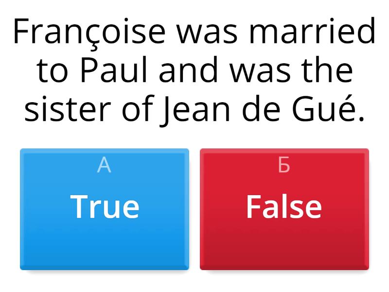 True\False - Quiz