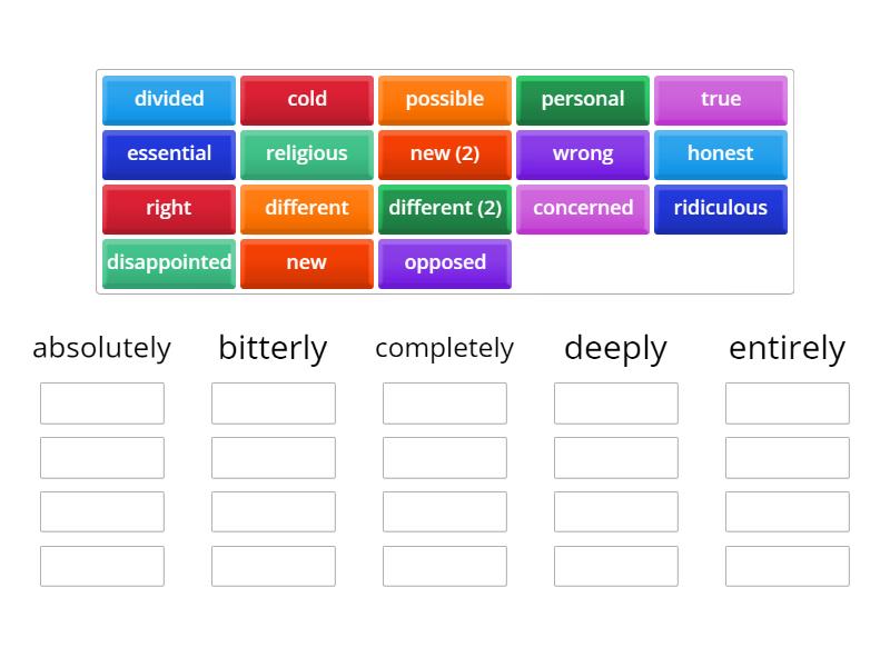 Roadmap B2 Unit 5C Part 1 - Group sort