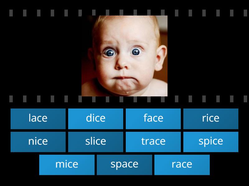 Words Ending With Ace And Ice Words Find The Match