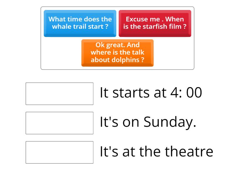 Unit 5 Help our ocean 20 ( cuarto de primaria ) - Match up