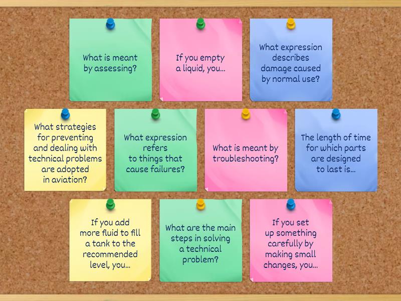 English for Engineering - Unit 5 revision (B1-B2) - Flip tiles