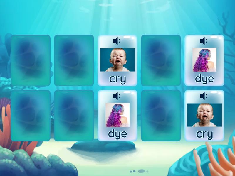 Under water - Matching pairs