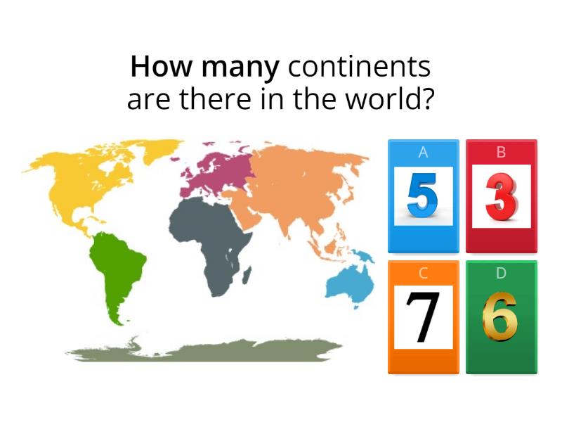 Continent - Quiz