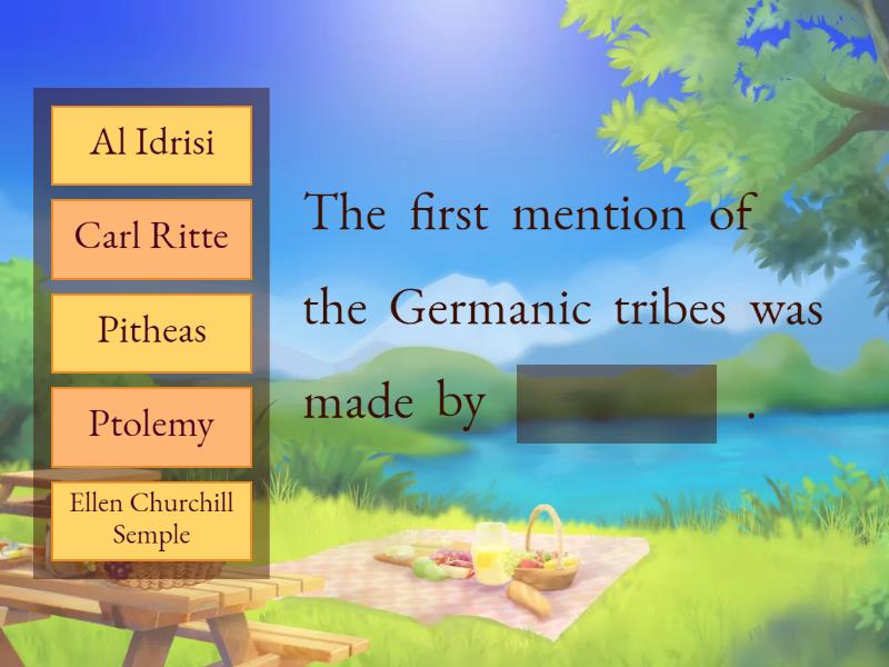 The history of Germanic languages. - Complete the sentence