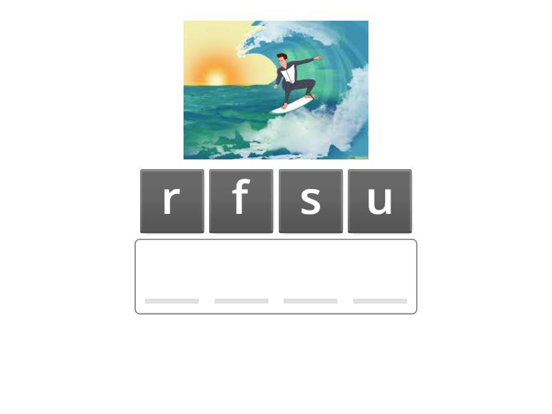 Verbs 4th grade - Anagram