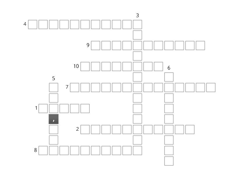 Greetings and farewells - Crossword