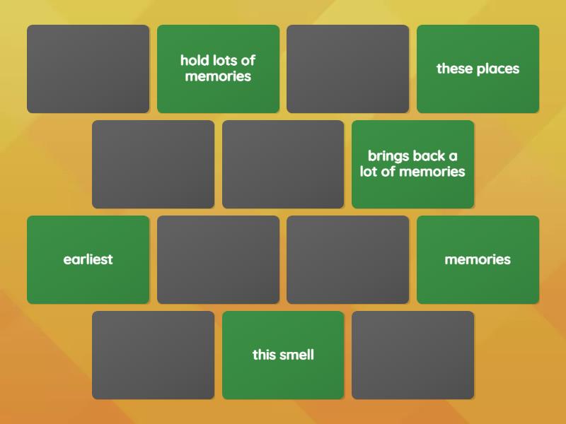 Memory Part 1 Matching Pairs