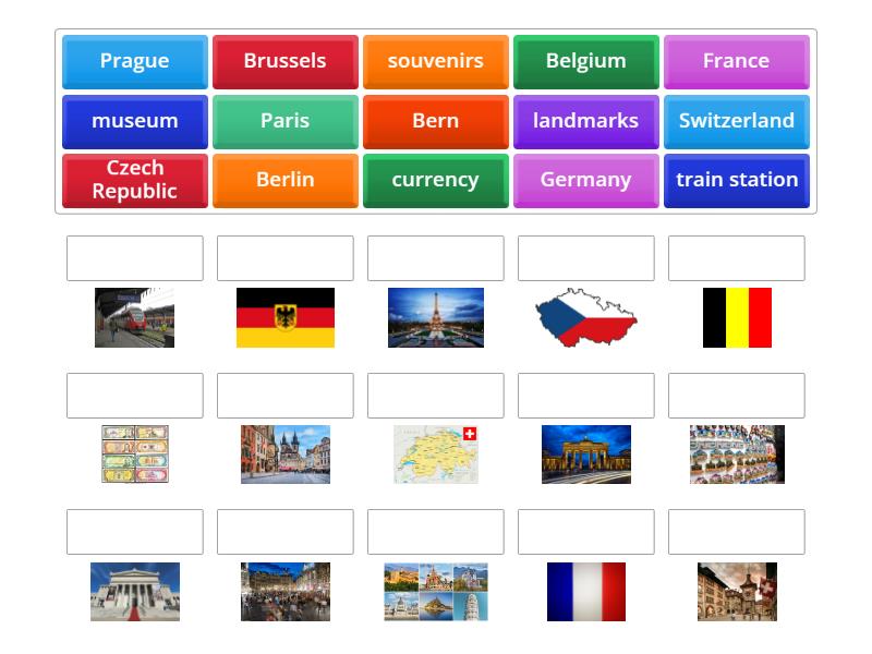 EUROPE TRIP 1 - Match up