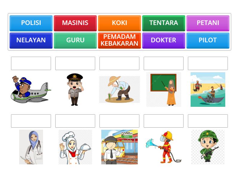 KUIS PAUD 1 - Match up