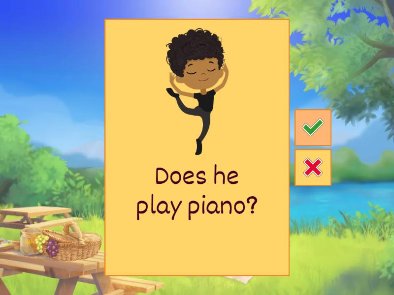 GESE Level 3 Lesson 24 Game 2 - Speaking - Flash cards