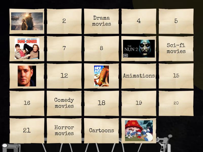 Movies - Matching pairs