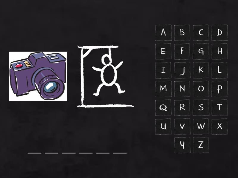 AS2 U3 Our things - Hangman